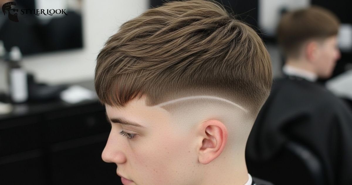 Low Taper Fade Textured Fringe - Complete Style Guide